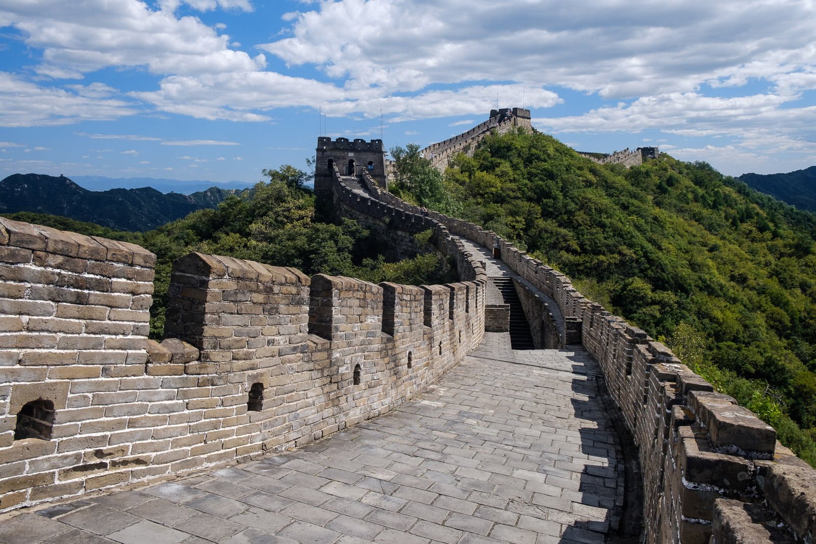 Grande muraille de Chine – Secteur de Mutianyu – Trait de Fraction